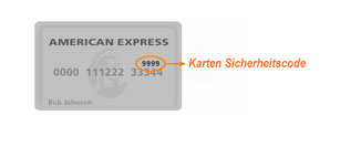 Ihre vierstellige Karten Sicherheitscode befindet sich auf der ...
